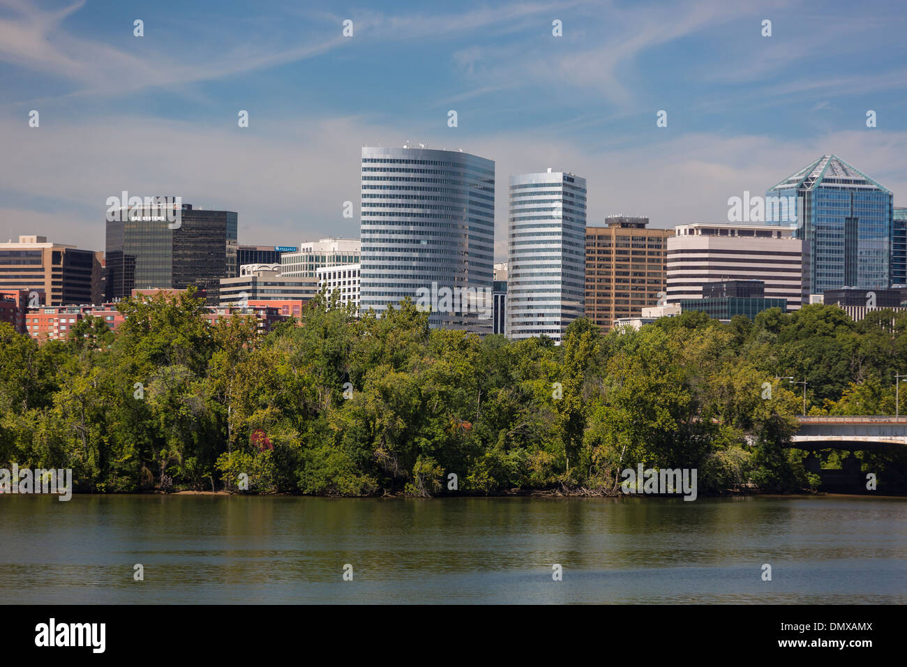 Rosslyn Virginia Skyline High Resolution Stock Photography and Images ...