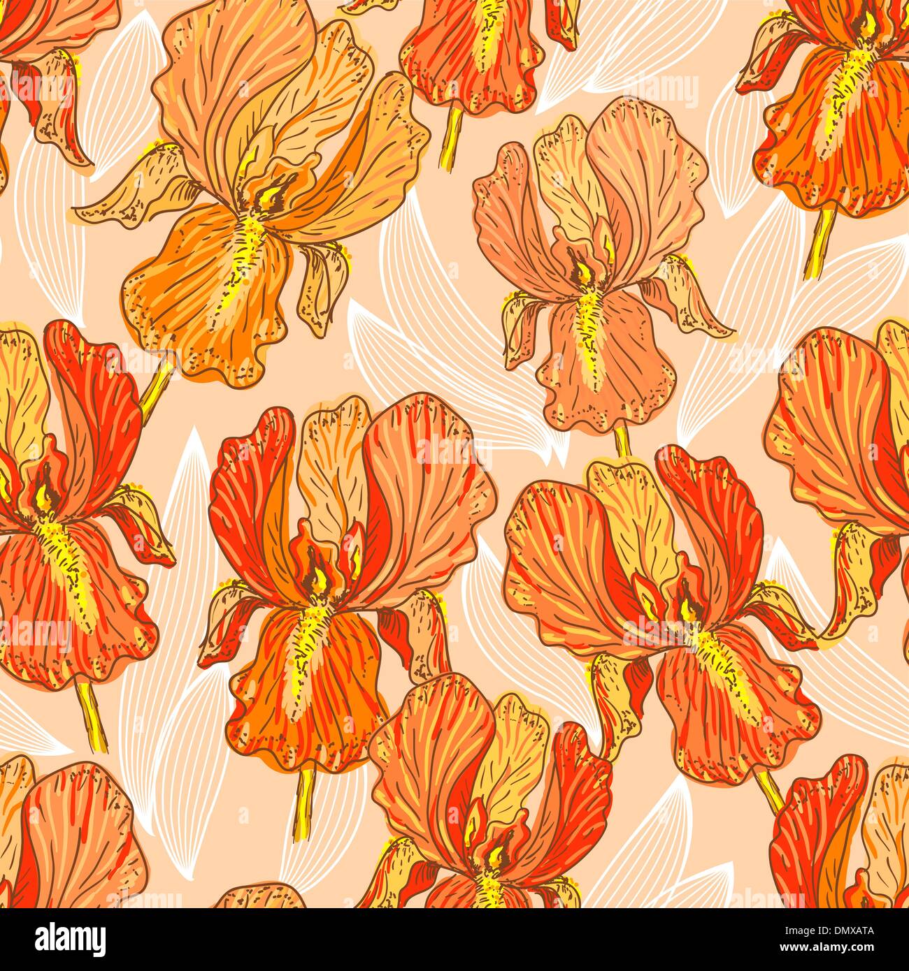 Red purple garden Stock Vector Images - Alamy