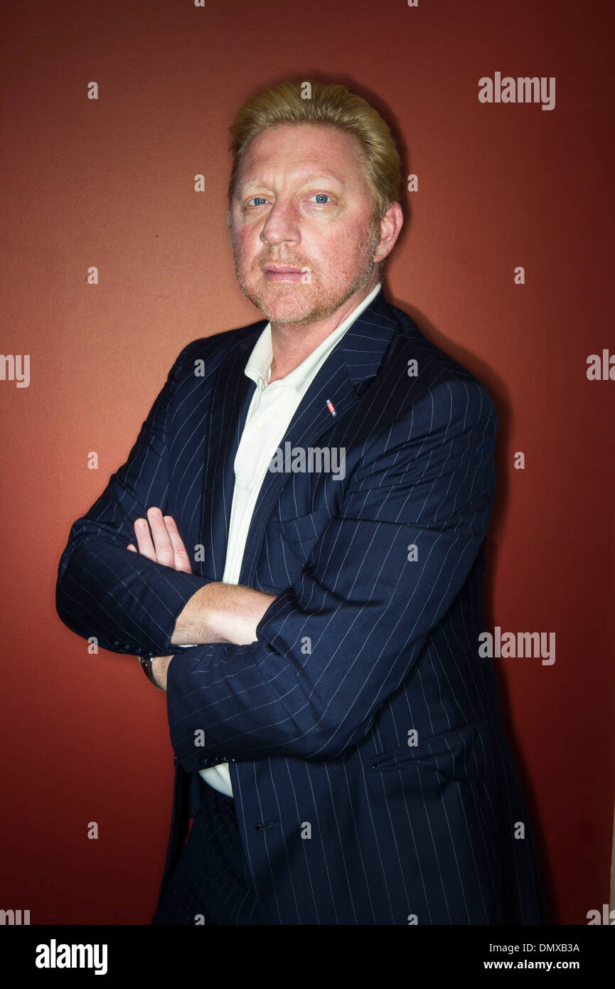 Boris Becker portrait Stock Photo - Alamy