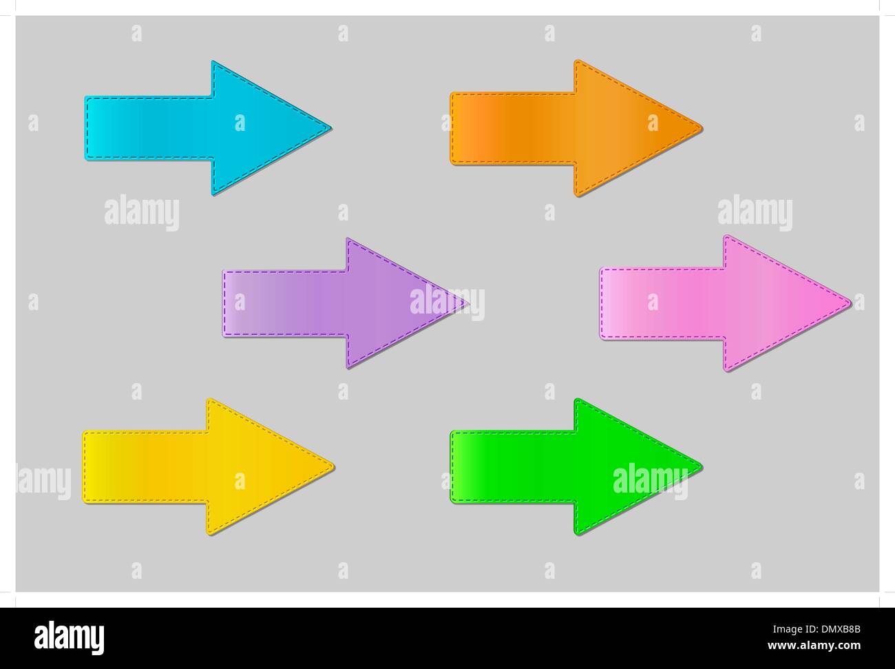 Colorful arrows hi-res stock photography and images - Alamy