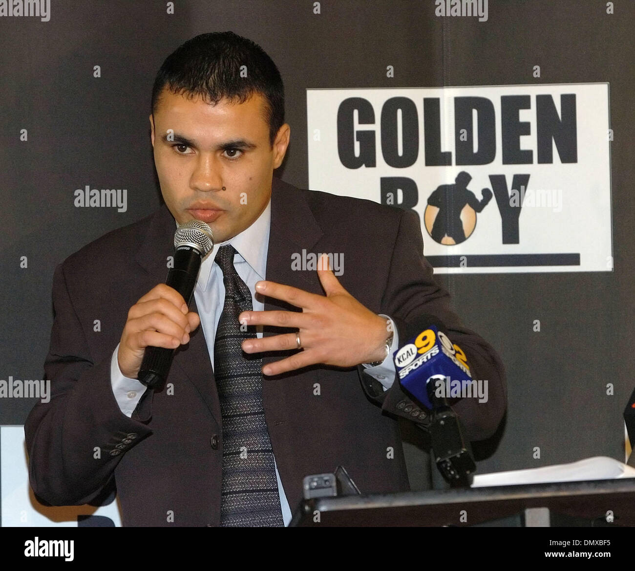Jan 26, 2006; Los Angeles, CA, USA; Current IBF Lightweight Champion ...