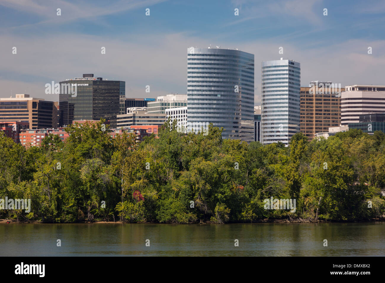 Rosslyn Virginia Skyline High Resolution Stock Photography and Images ...