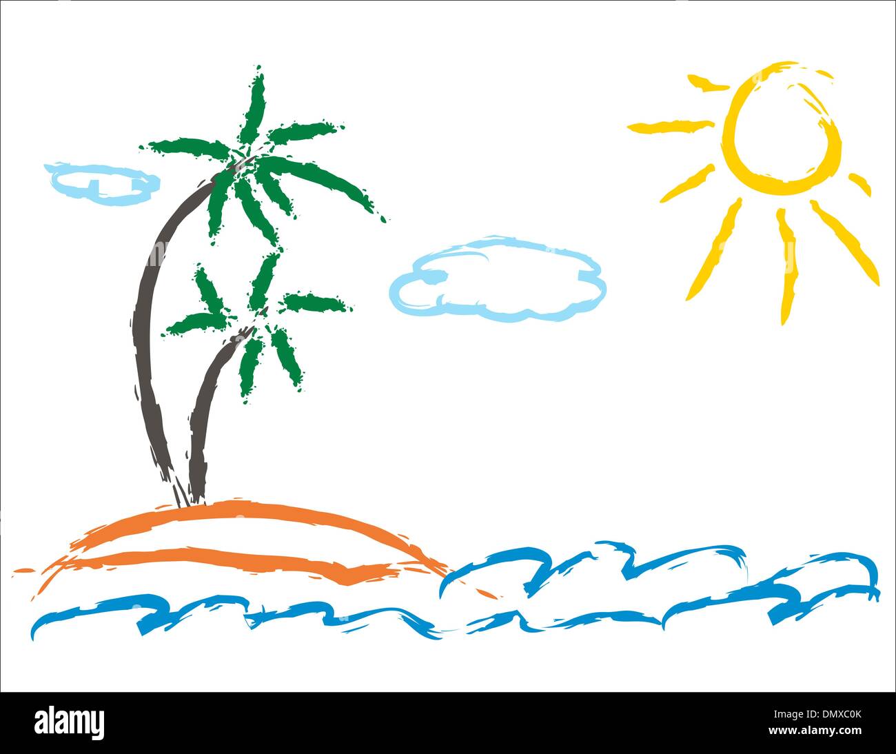 Leisure by the sea Cut Out Stock Images & Pictures - Alamy