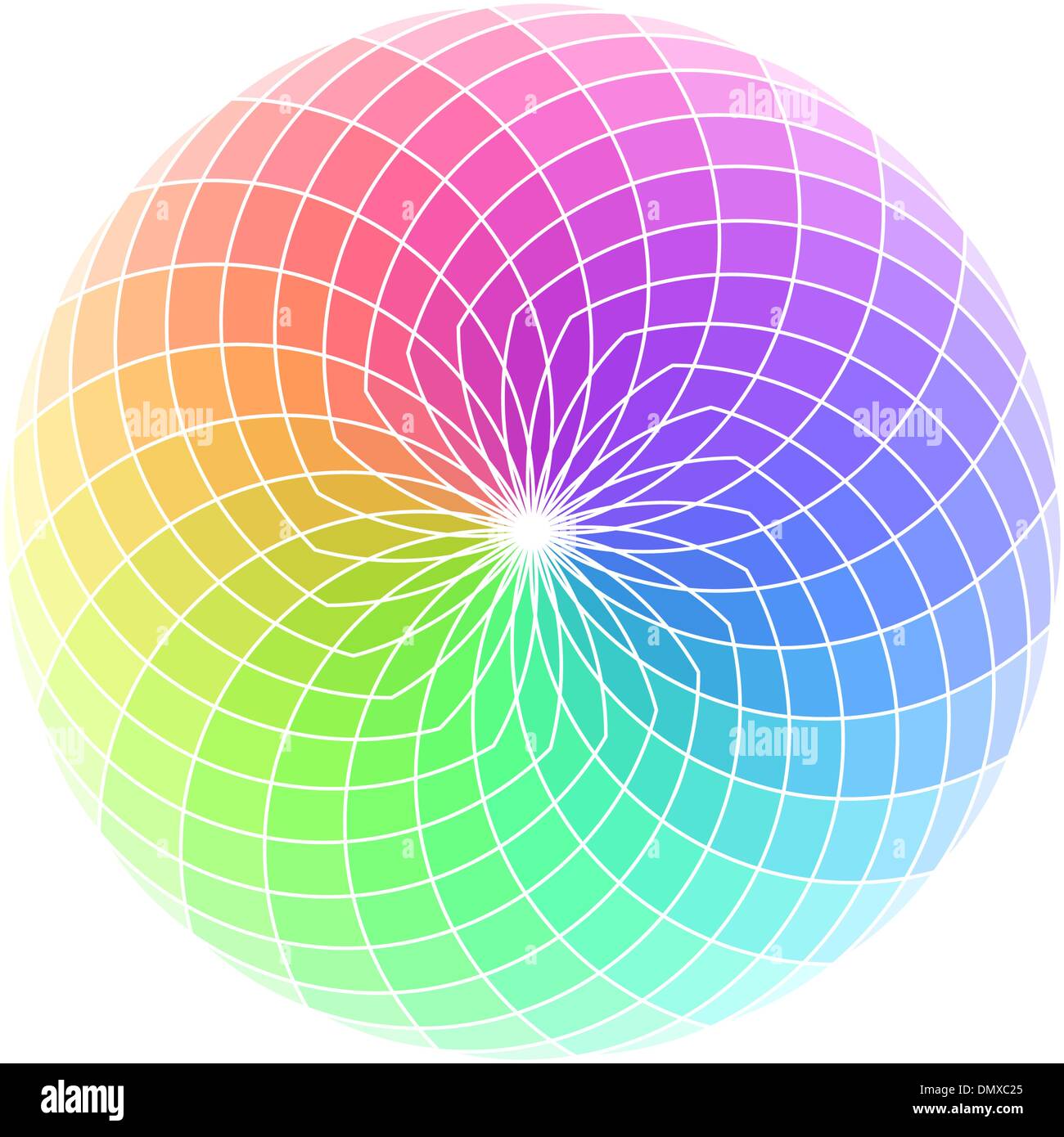 Color wheel Stock Vector Images - Alamy