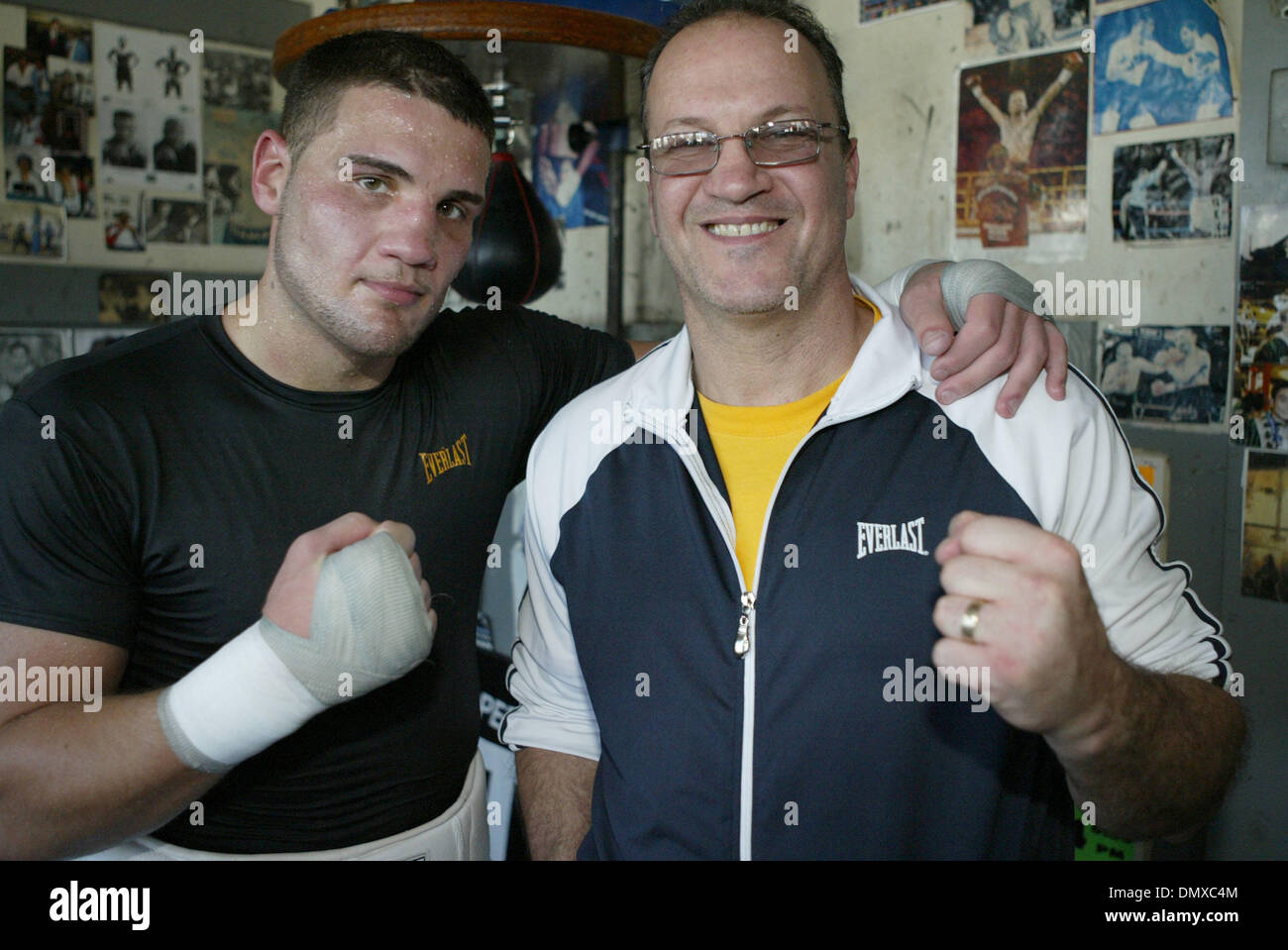 Jan 27, 2006; Hollywood, CA, USA; Professional Boxer PETER MANFREDO JR ...