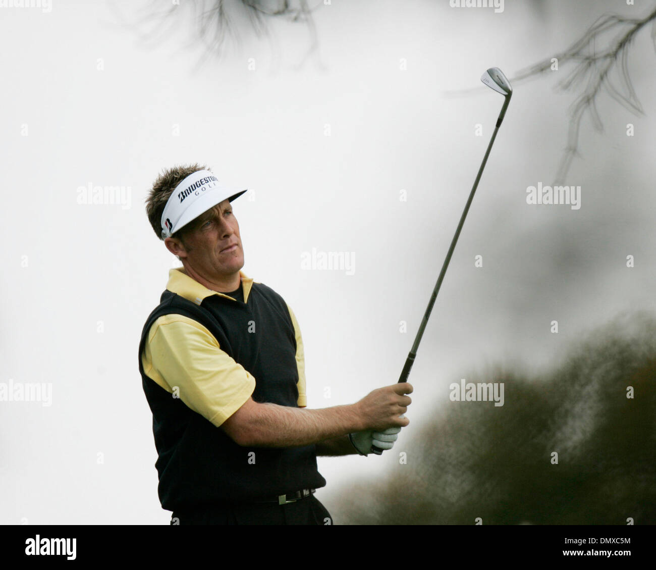 Jan 28, 2006; La Jolla, CA, USA; GOLF: STUART APPLEBY, third tee during ...