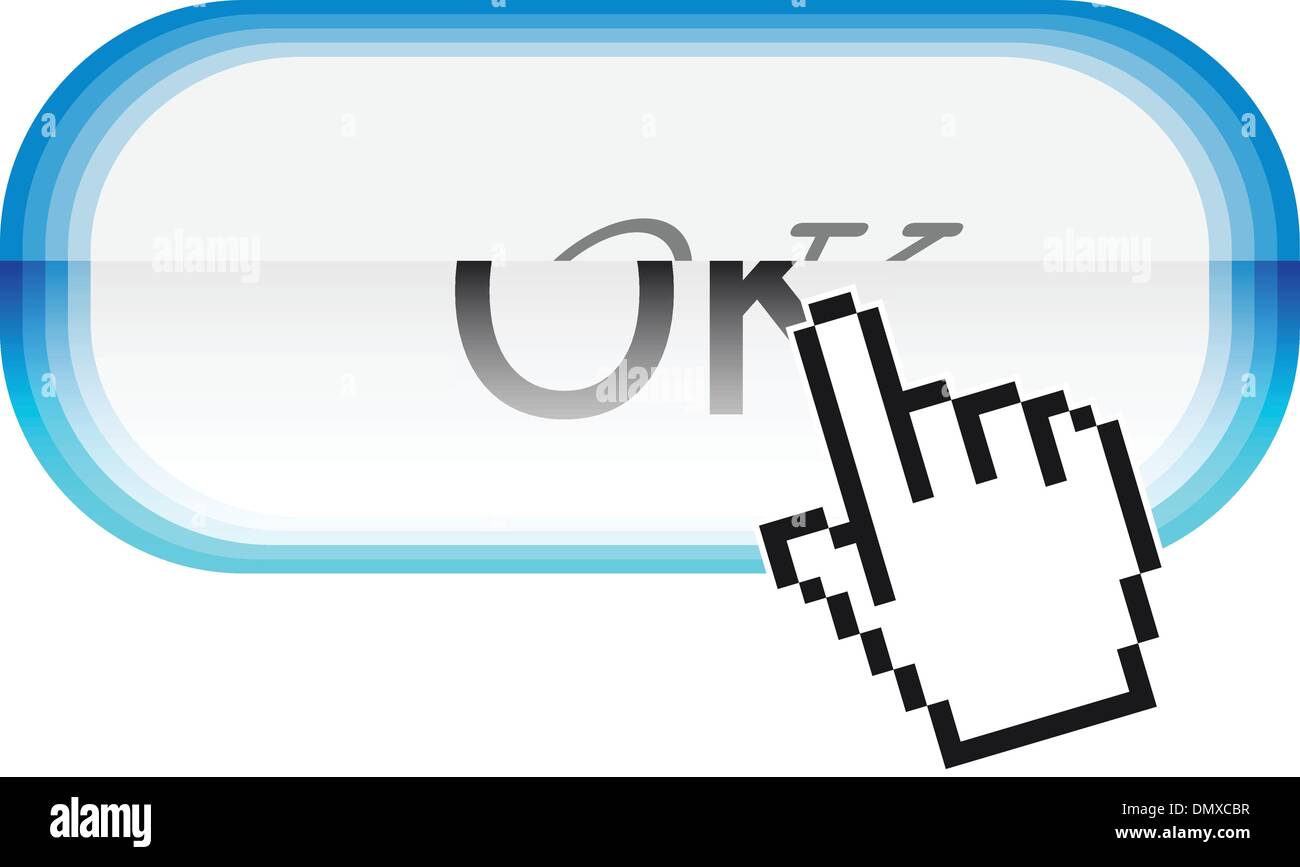 Button vectors hi-res stock photography and images - Alamy