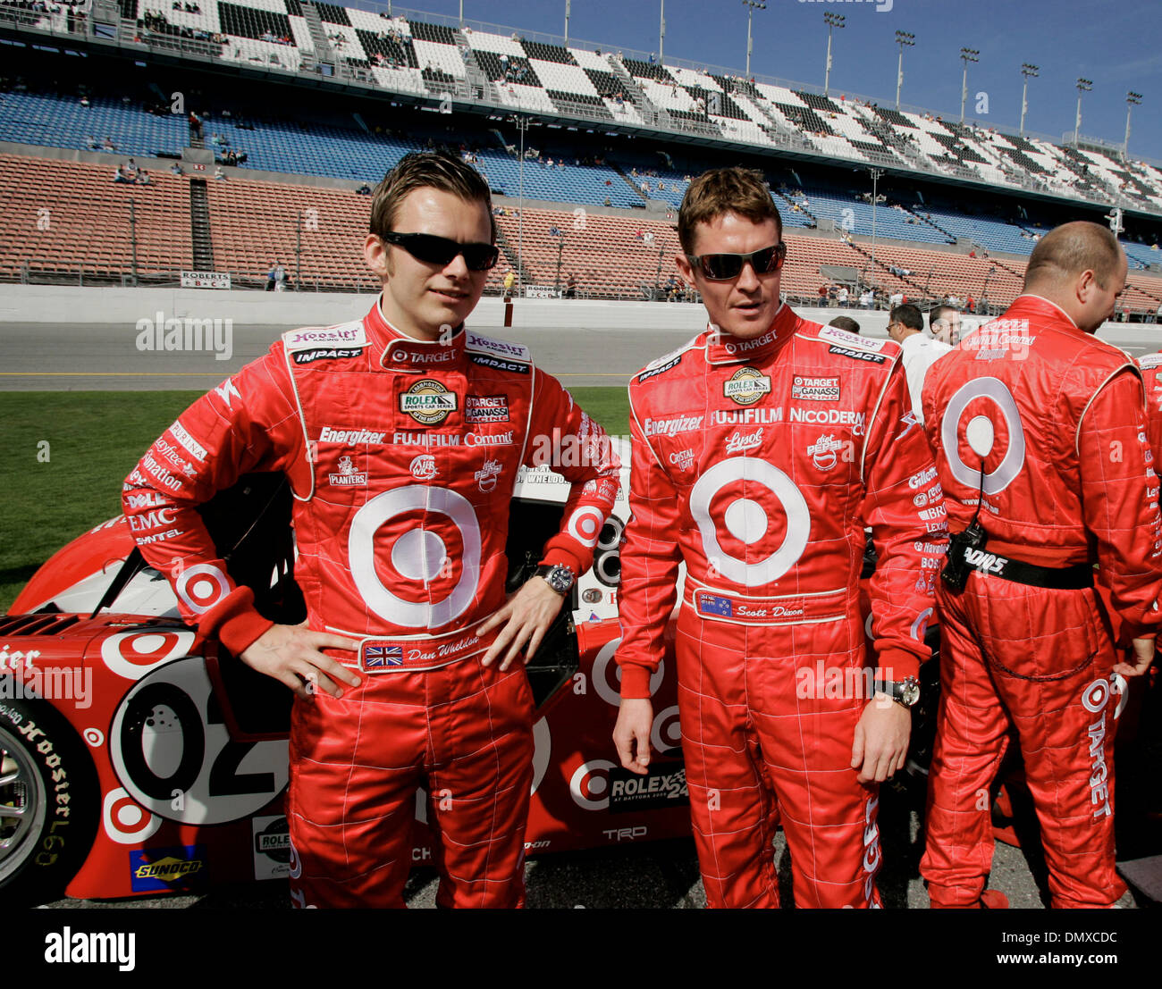 Jan 28, 2006; Daytona Beach, FL, USA; Race car driver Dan Wheldon of ...