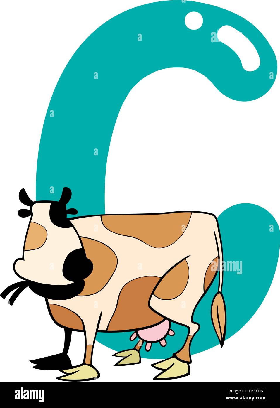 Cow species Stock Vector Images - Alamy