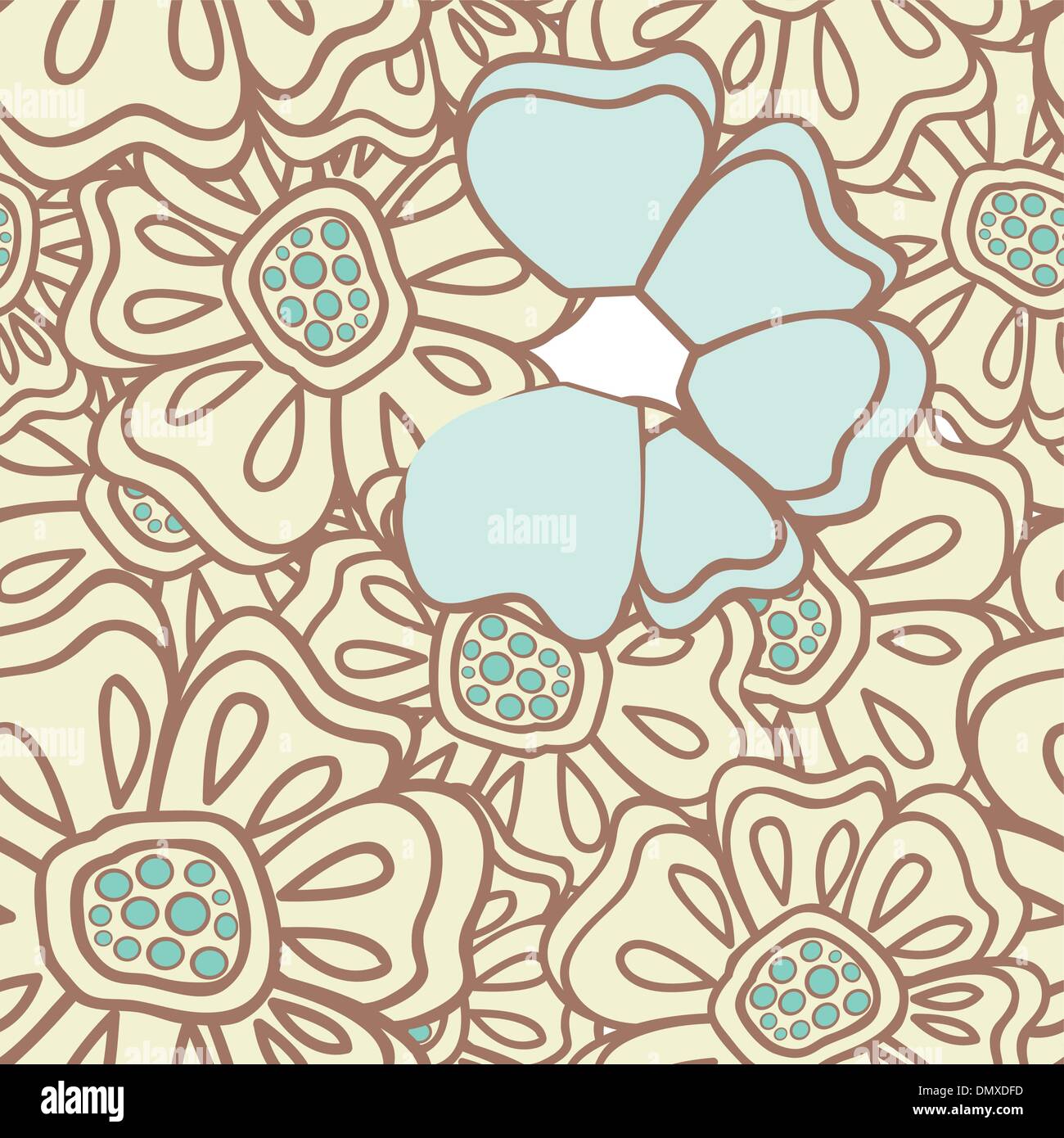 Spotted flowers Stock Vector Images - Alamy