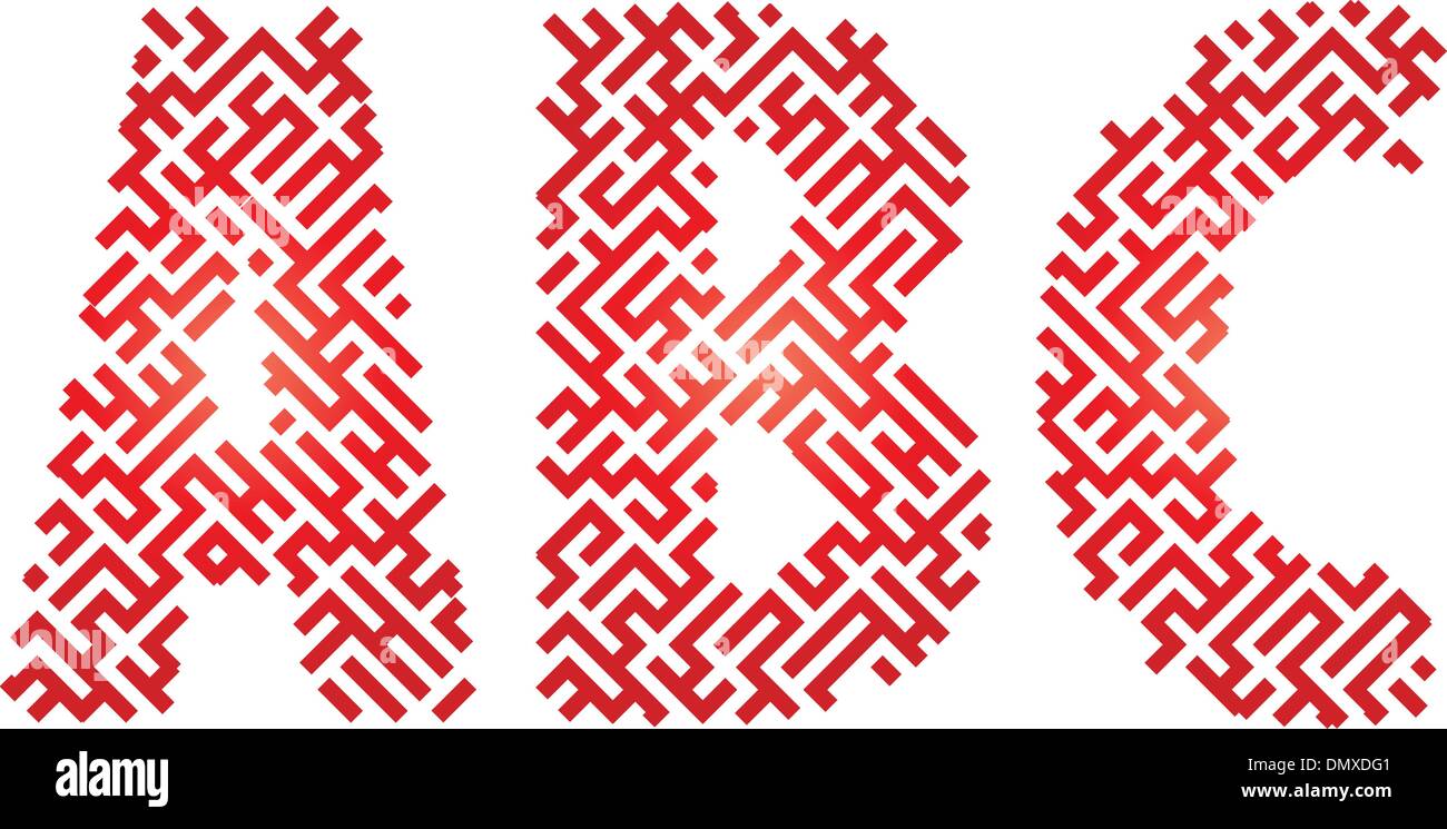 How to draw letters hi-res stock photography and images - Alamy