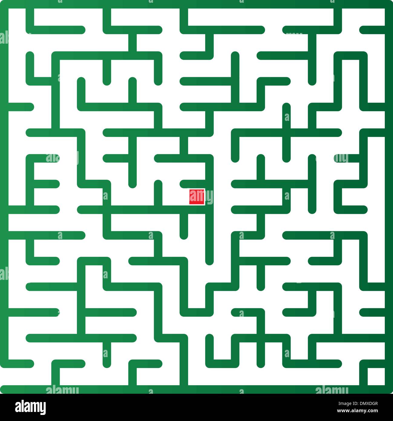 Green maze Stock Vector Images - Alamy