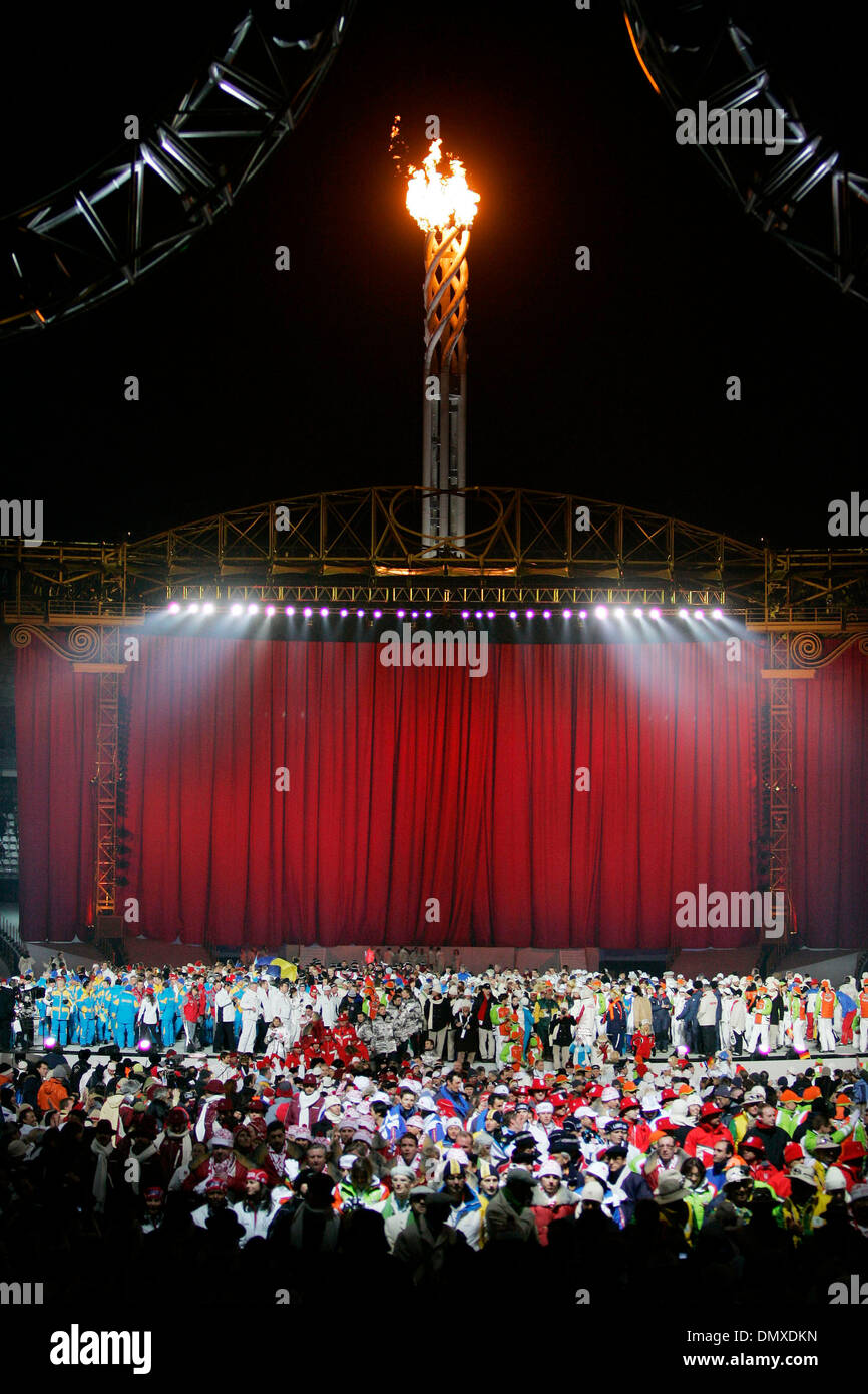 Feb 10, 2006; Turin, ITALY; XX Olympics: Opening Ceremony and ...