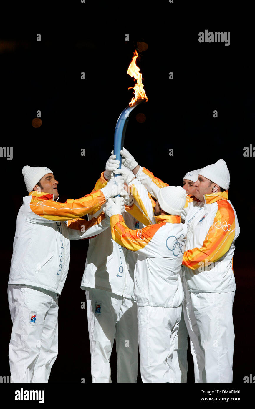 Feb 10, 2006; Turin, ITALY; XX Olympics: Opening Ceremony and ...