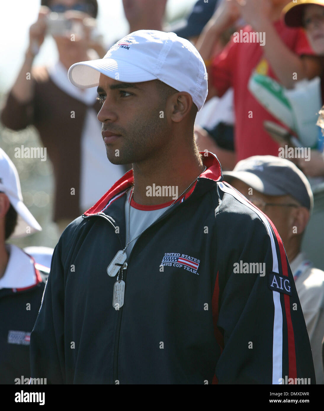 Feb 10, 2006; La Jolla, CA, USA; JAMES BLAKE preparing to enter the ...