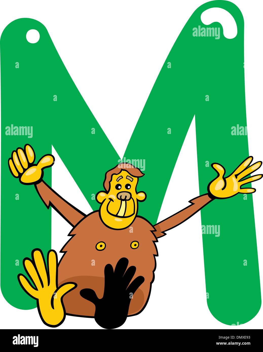 Monkey sign language hi-res stock photography and images - Alamy