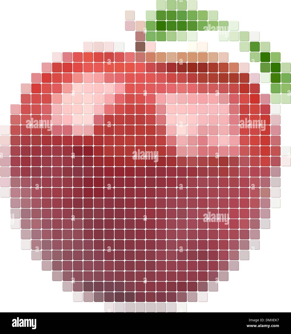 Square apple Stock Vector Images - Alamy