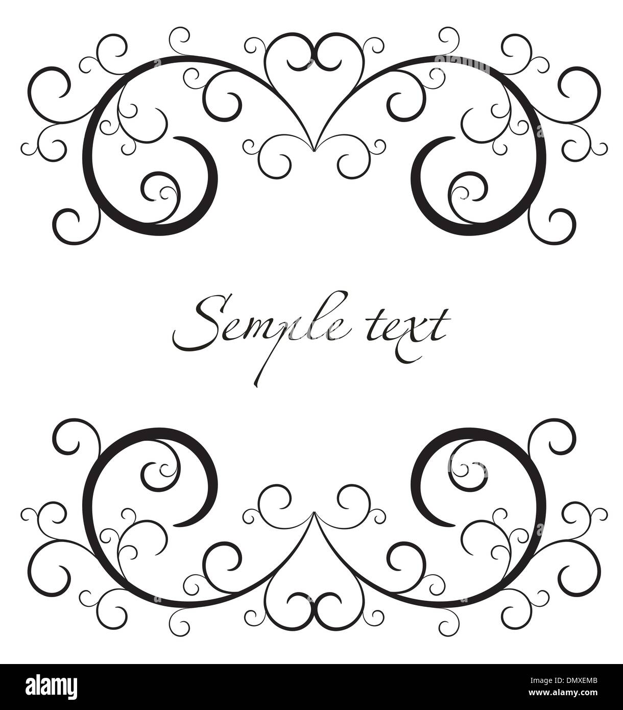 Paintings decorative Stock Vector Images - Alamy