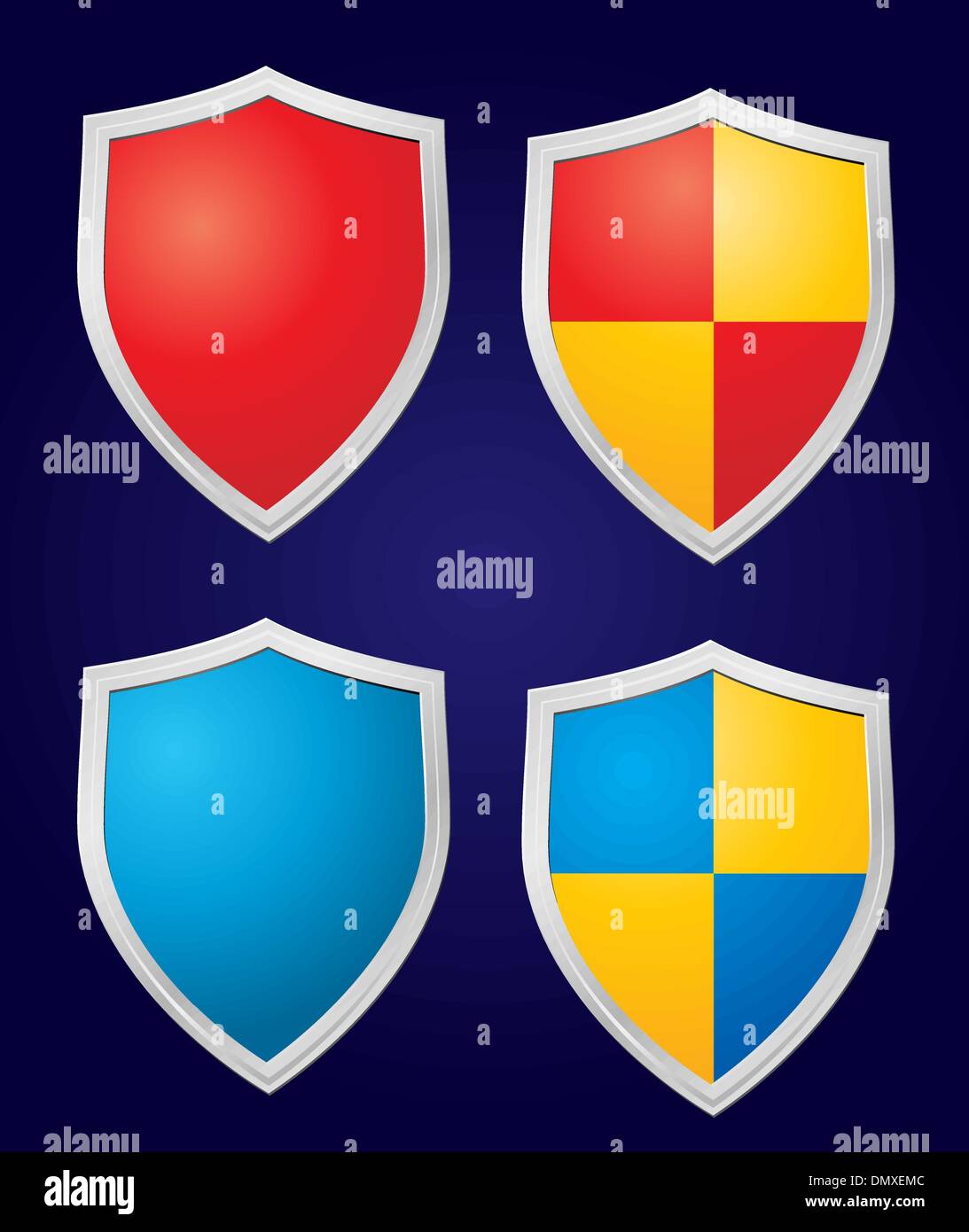 Shields symbol hi-res stock photography and images - Alamy