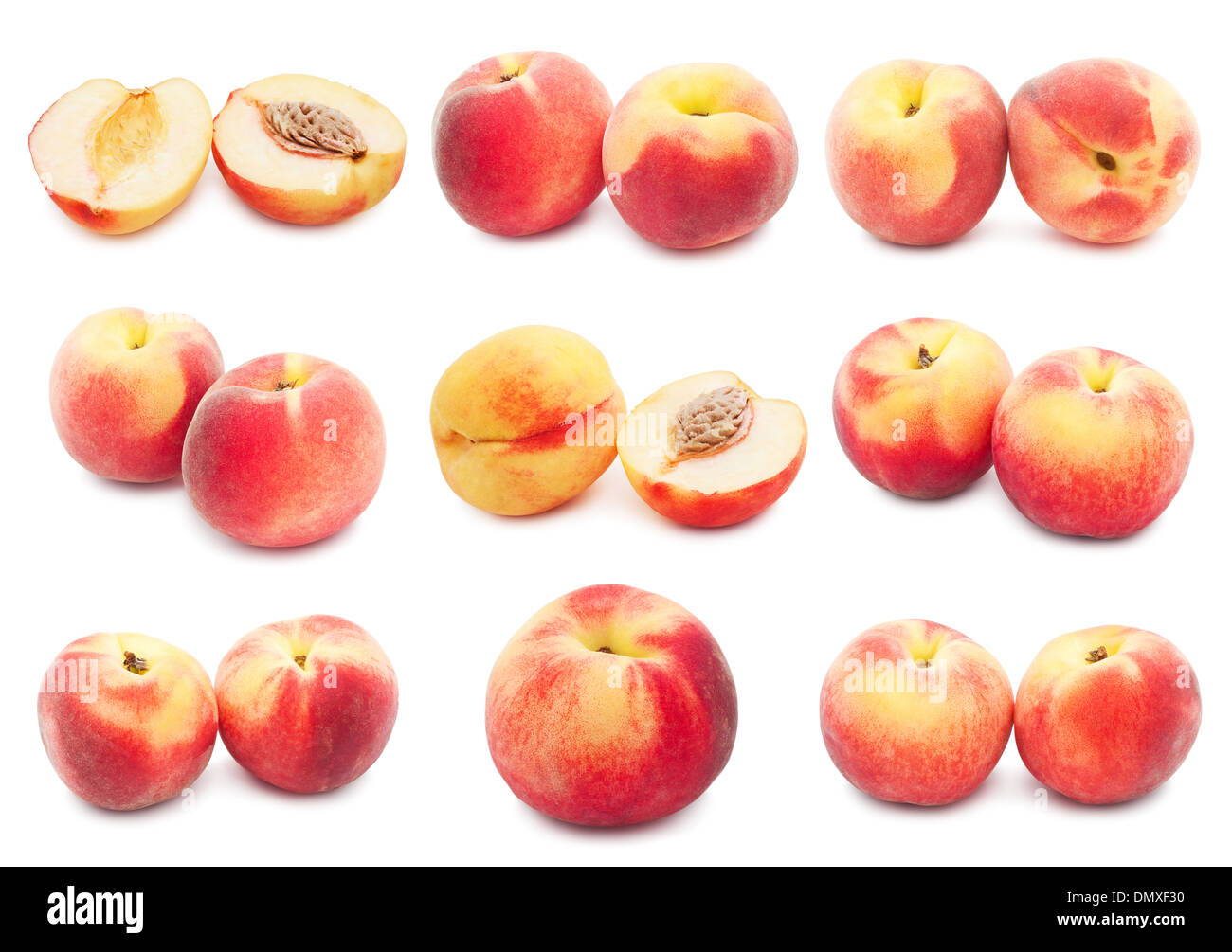 White peach hi-res stock photography and images - Alamy
