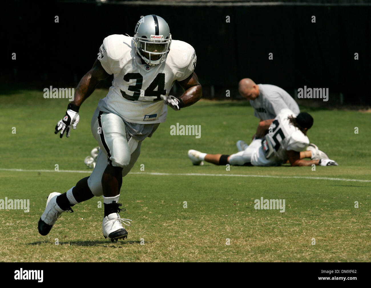 Raiders running back Lamont Jordan, (Credit Image: © Napa Valley ...