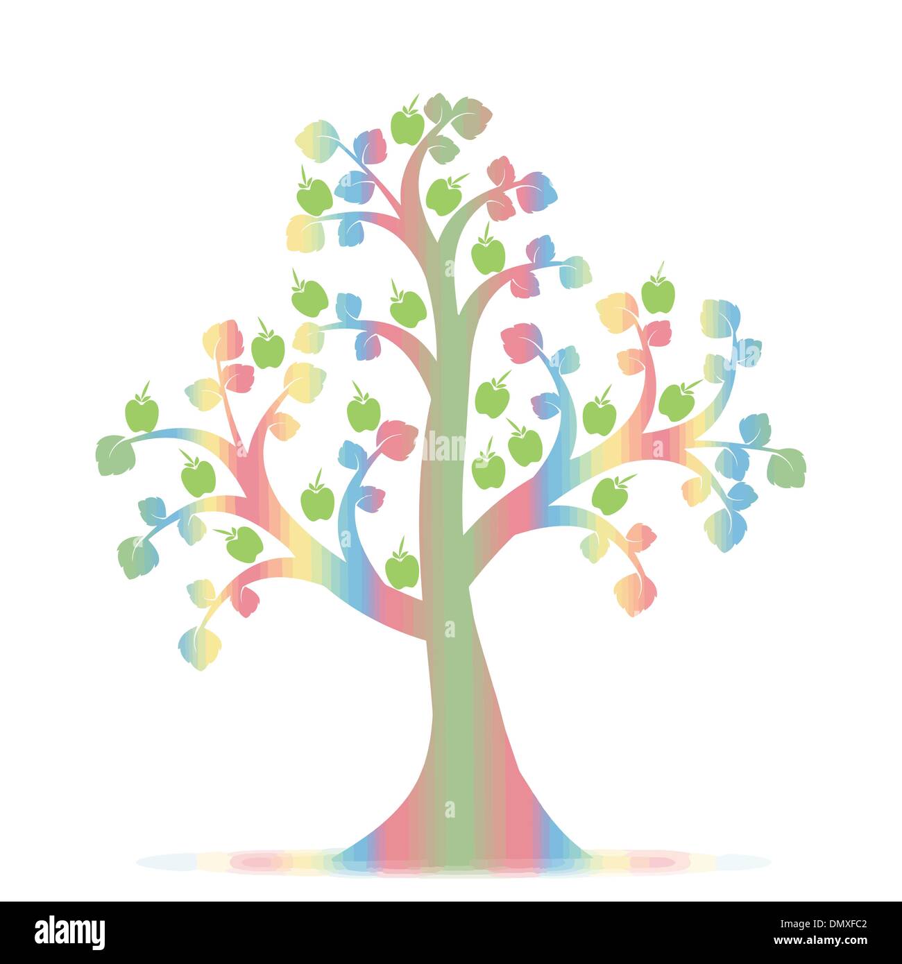 Wood apple tree Cut Out Stock Images & Pictures - Alamy