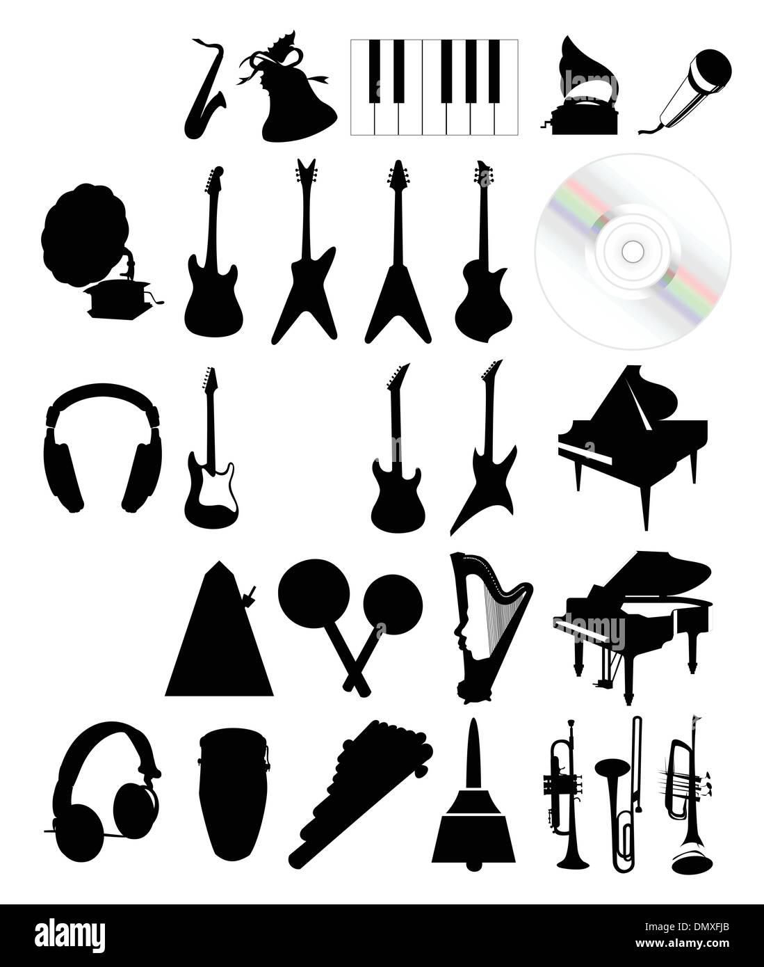 Bell piano Stock Vector Images - Alamy