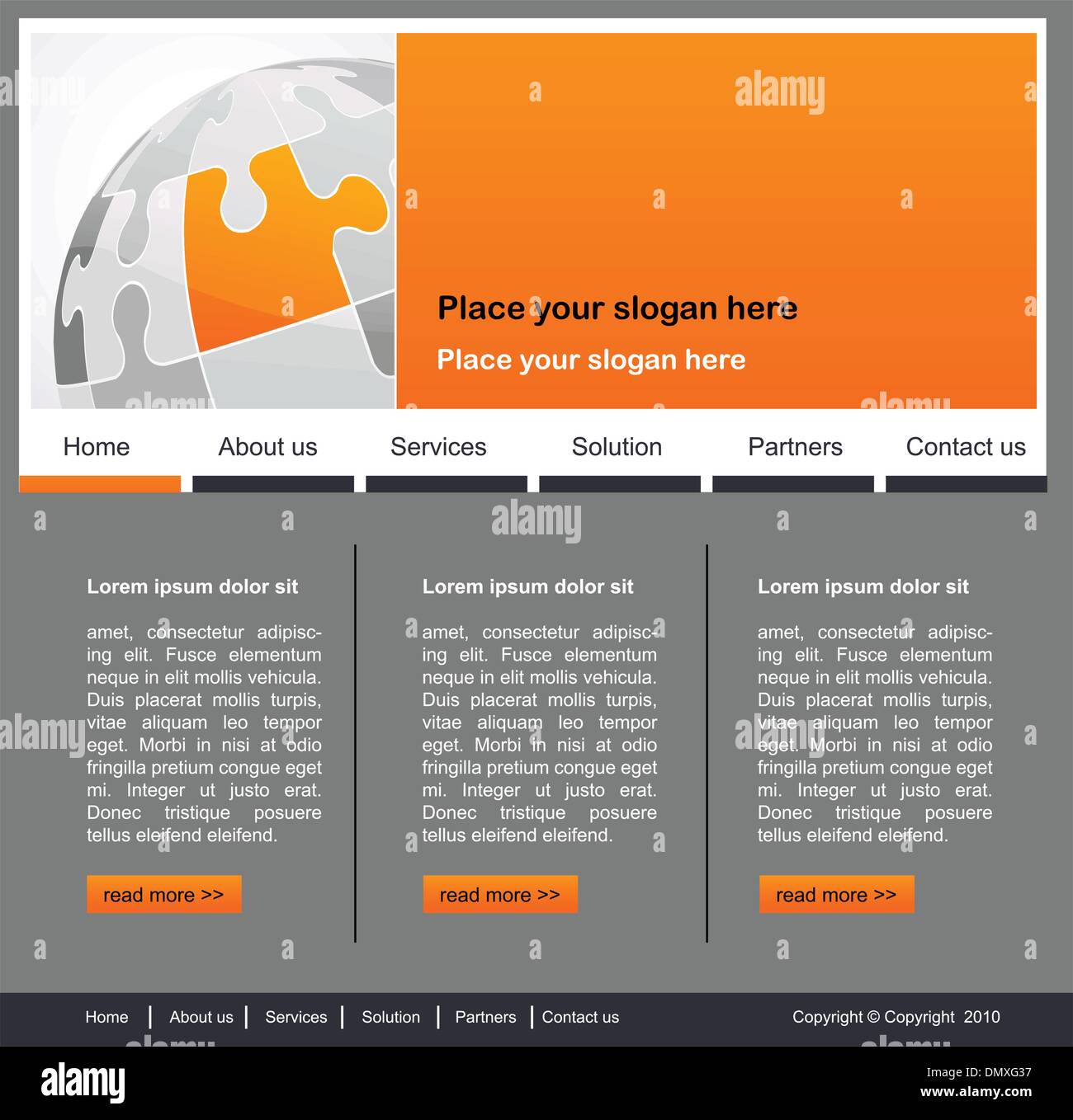 concept and design for website page Stock Vector Image & Art - Alamy