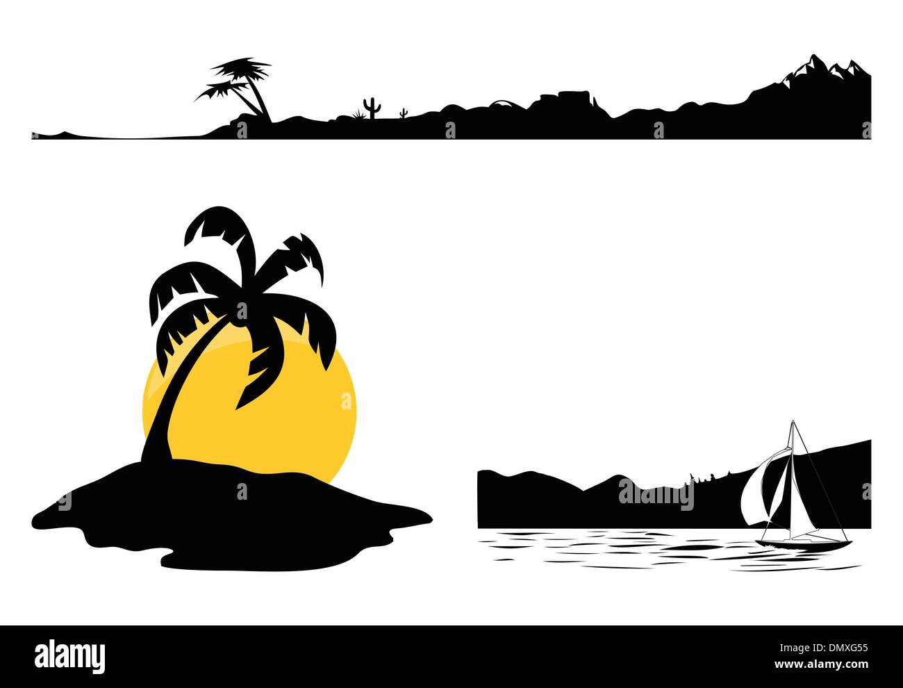 Landscape2 Stock Vector Images - Alamy