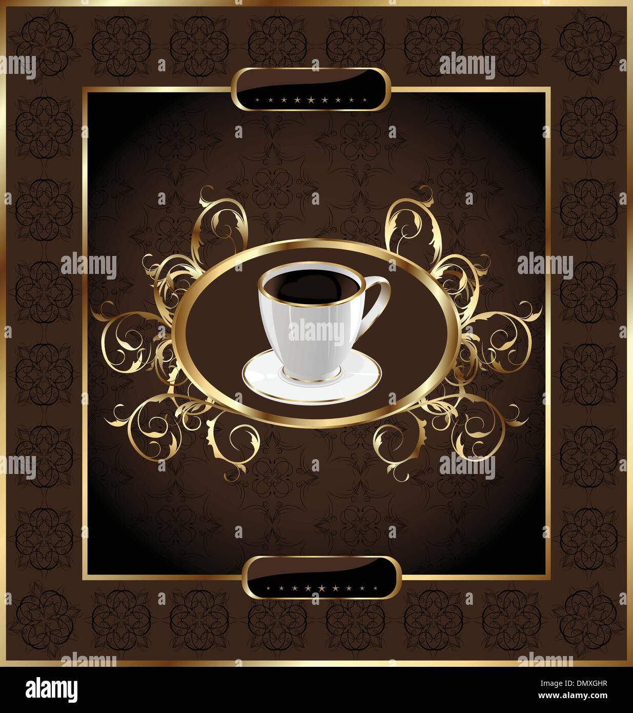 Vintage label for packing coffee Stock Vector Images - Alamy