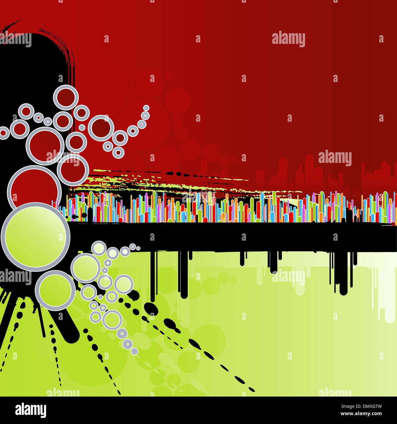 Circle of columns Stock Vector Images - Alamy