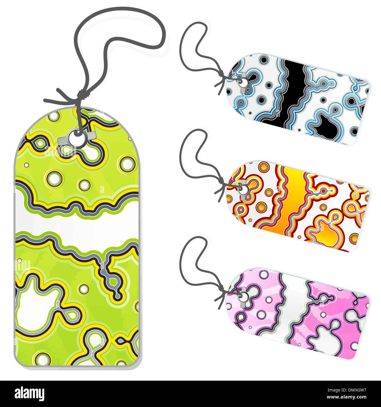 Liquid retro retail tags Stock Vector Image & Art - Alamy