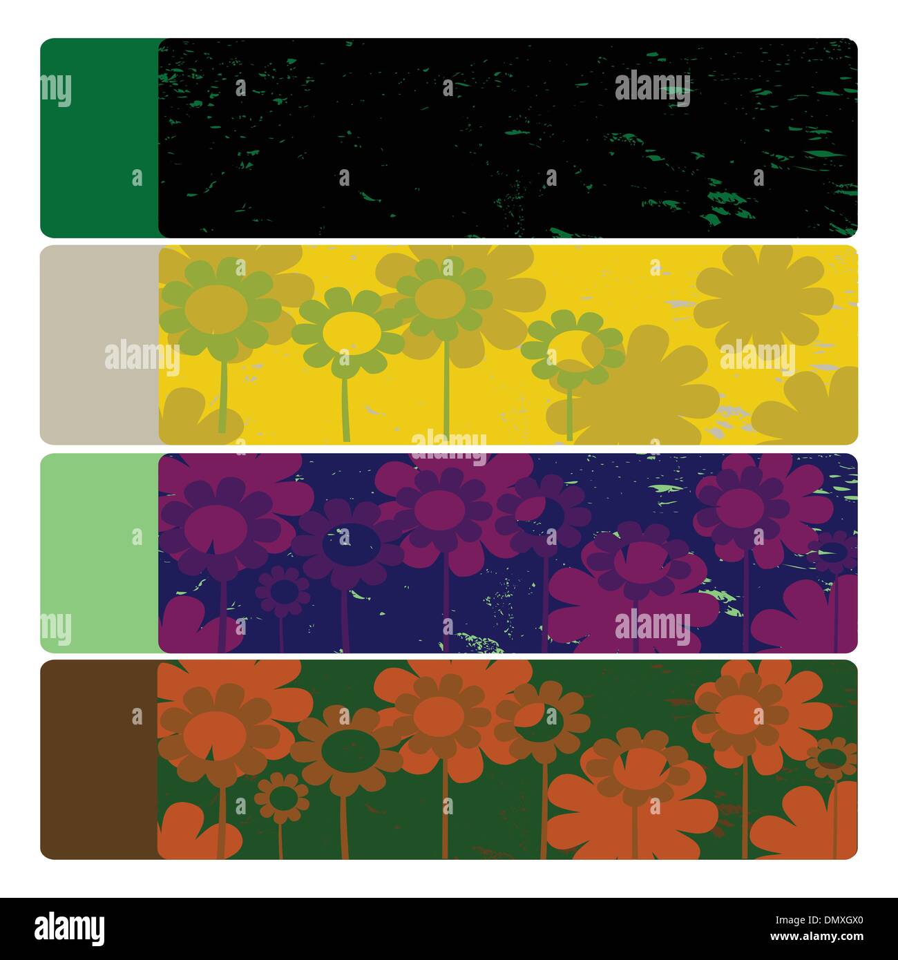 Abstract waves banners design sound or music background Cut Out Stock ...