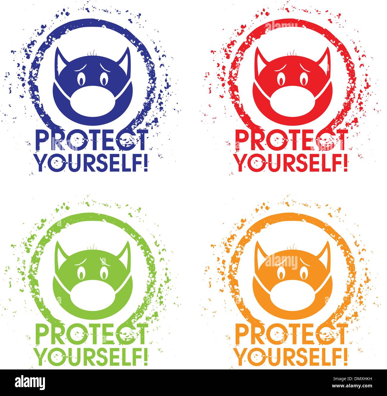 Quarantine flu Stock Vector Images - Alamy