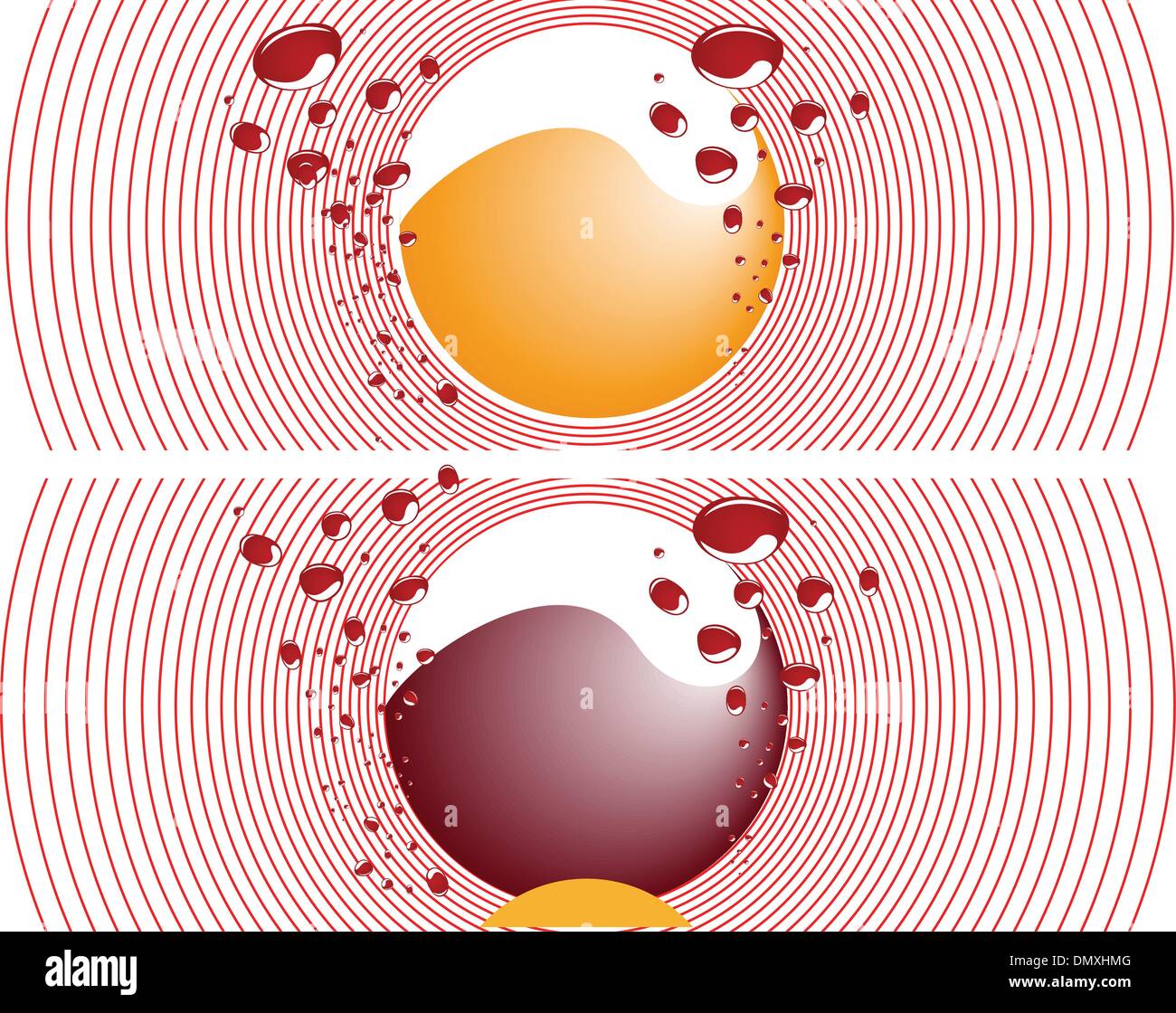 Red particle background Stock Vector Images - Alamy
