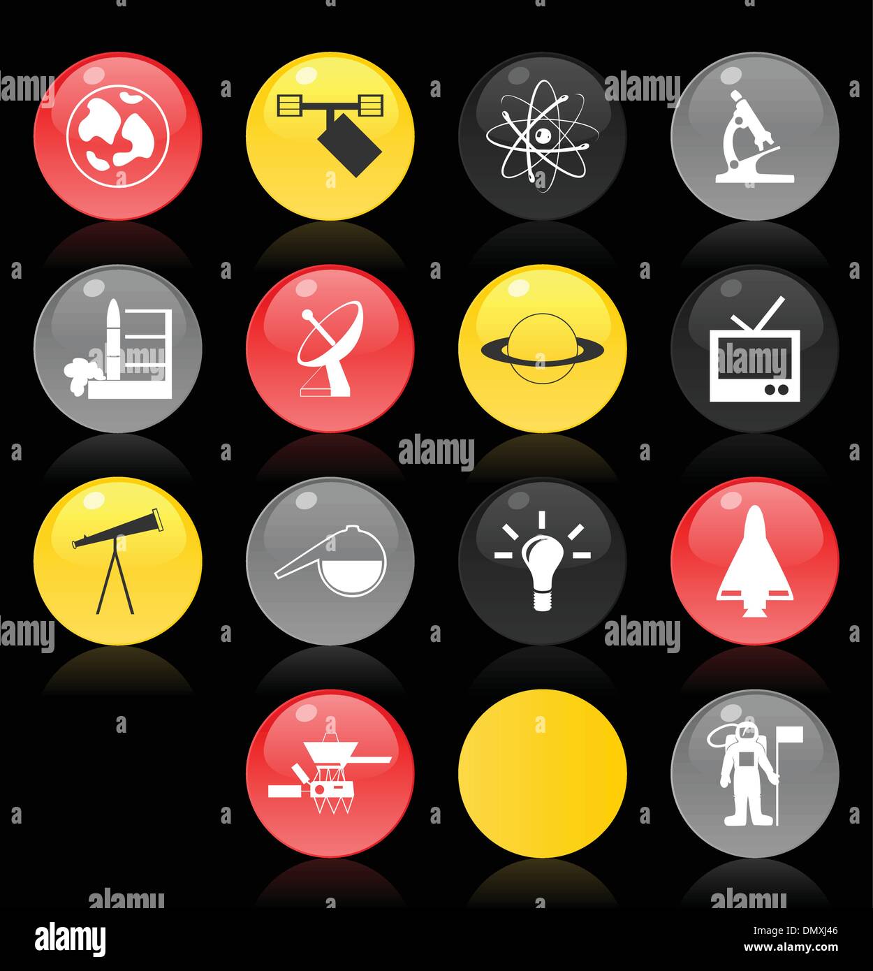 Scientific telescope Stock Vector Images - Alamy