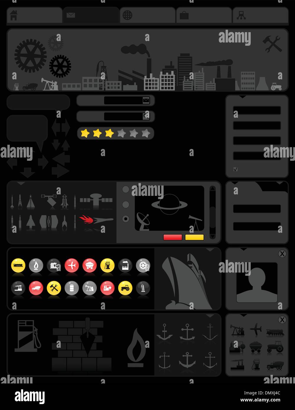 Site transport Stock Vector Images - Alamy