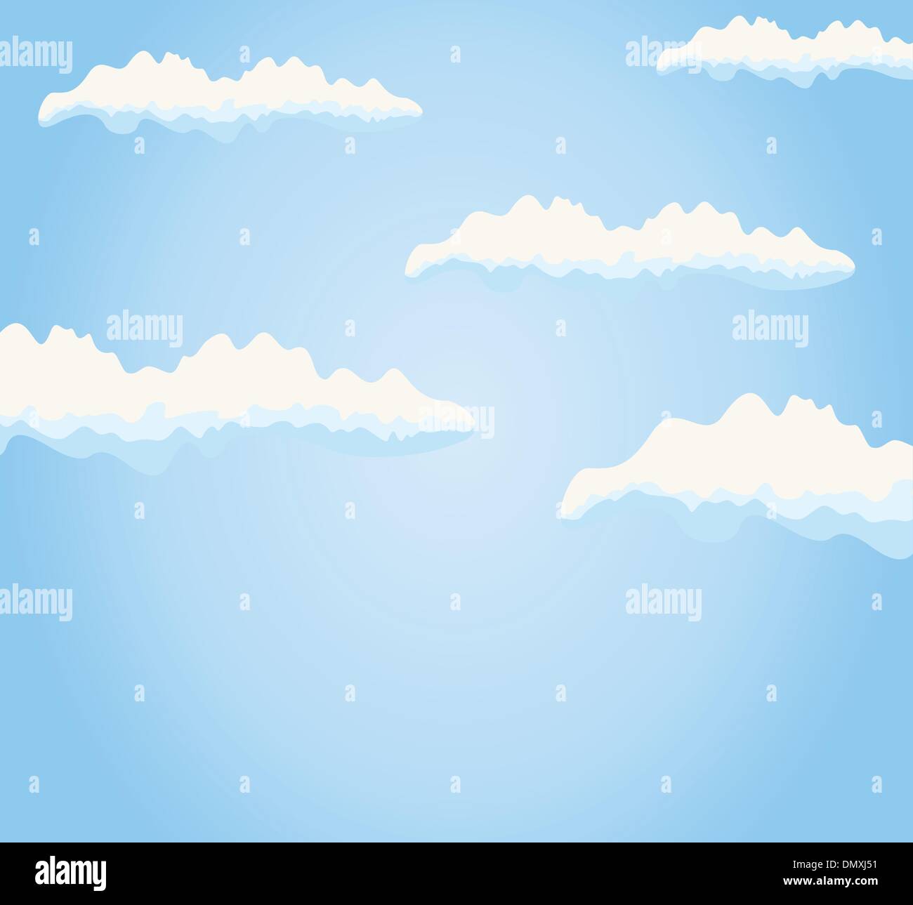 Sky clouds horizon Stock Vector Images - Alamy