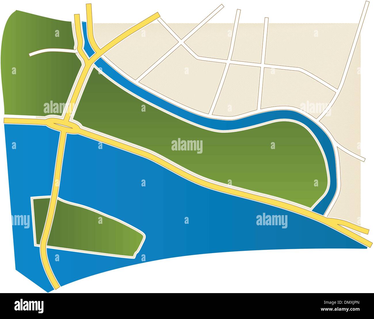Draw color map map hi-res stock photography and images - Alamy