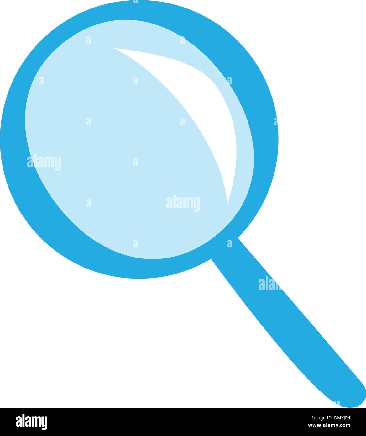 Magnifying glass vector vectors Stock Vector Images - Alamy