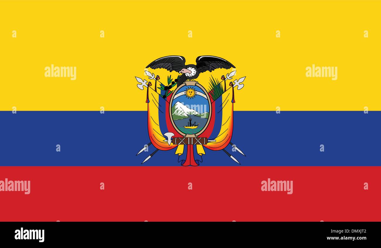 Ecuador flag hi-res stock photography and images - Alamy