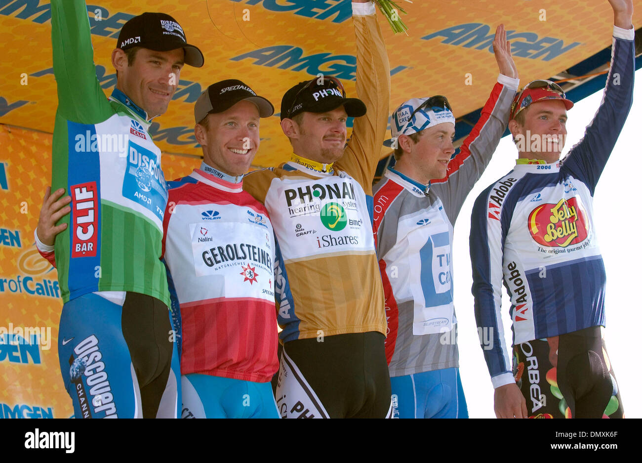 Feb 24, 2006; Santa Barbara, CA, USA; GEORGE HINCAPIE, LEVI LEIPHEIMER ...