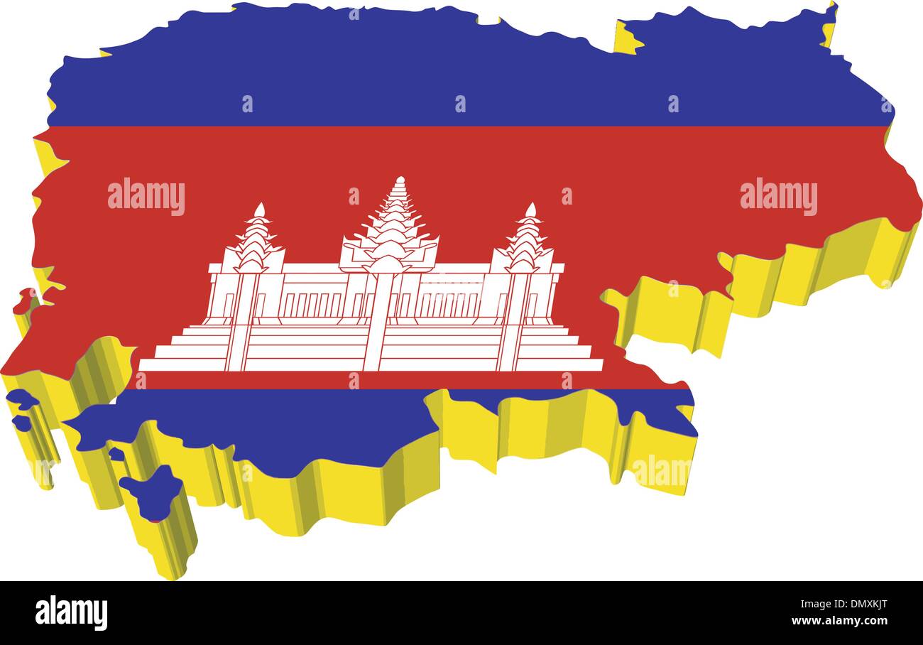 Map Of Cambodia High Resolution Stock Photography and Images - Alamy