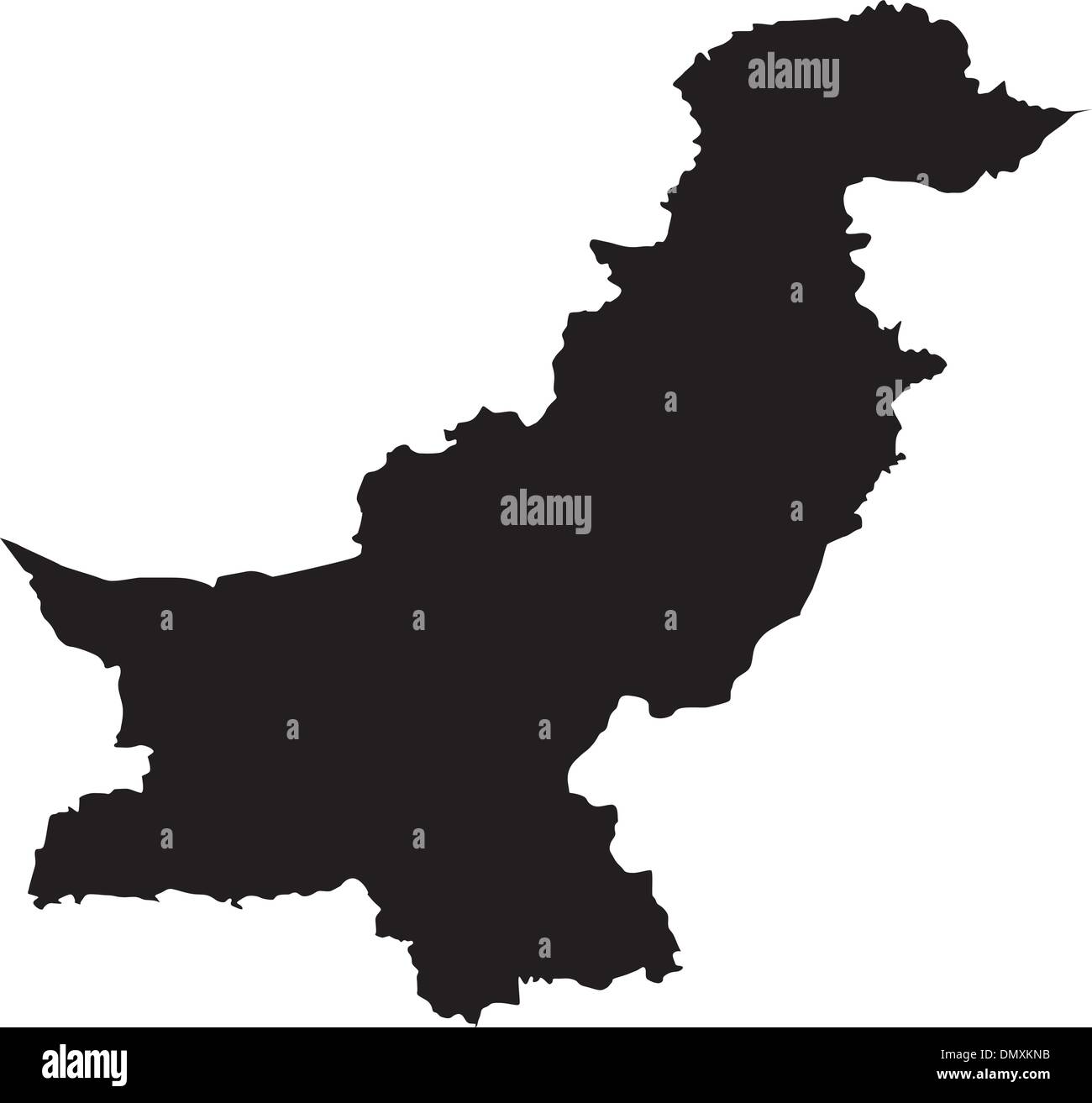 Vector illustration of maps of Pakistan Stock Vector Image & Art - Alamy