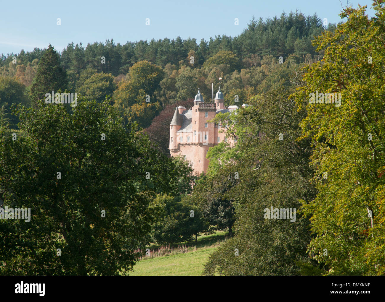 craigievar castle royal deeside a scottish castle Stock Photo - Alamy