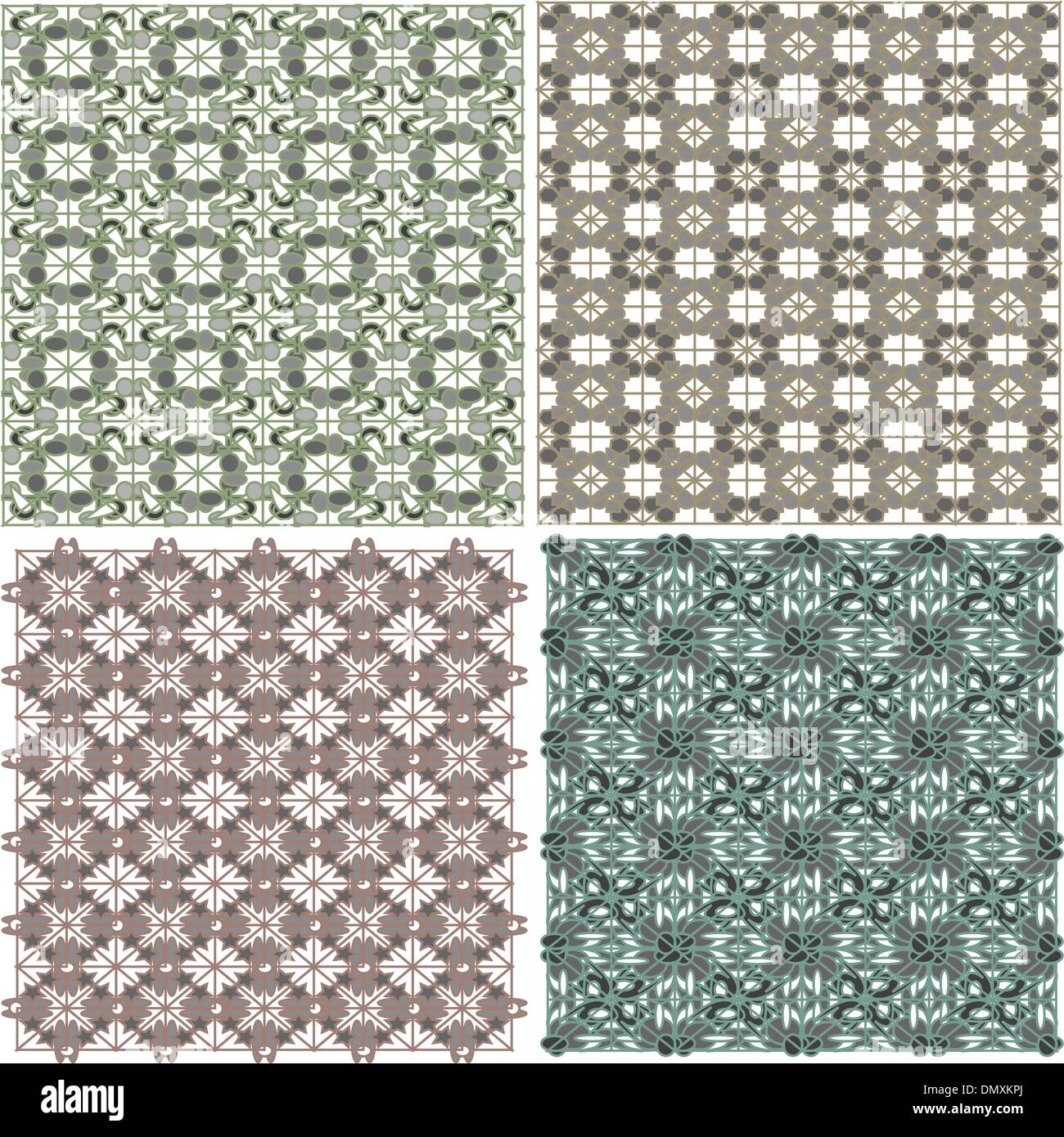 Old floor patterns Stock Vector Images - Alamy