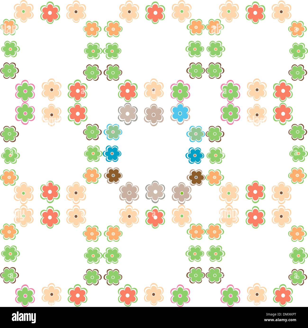 flower decoratively romantically abstract vector Stock Vector Image ...