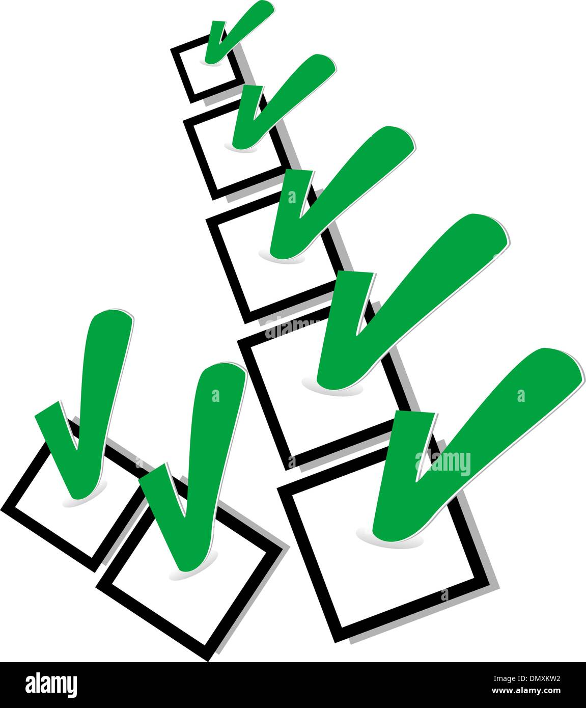 check list symbol with ok sign Stock Vector Image & Art - Alamy