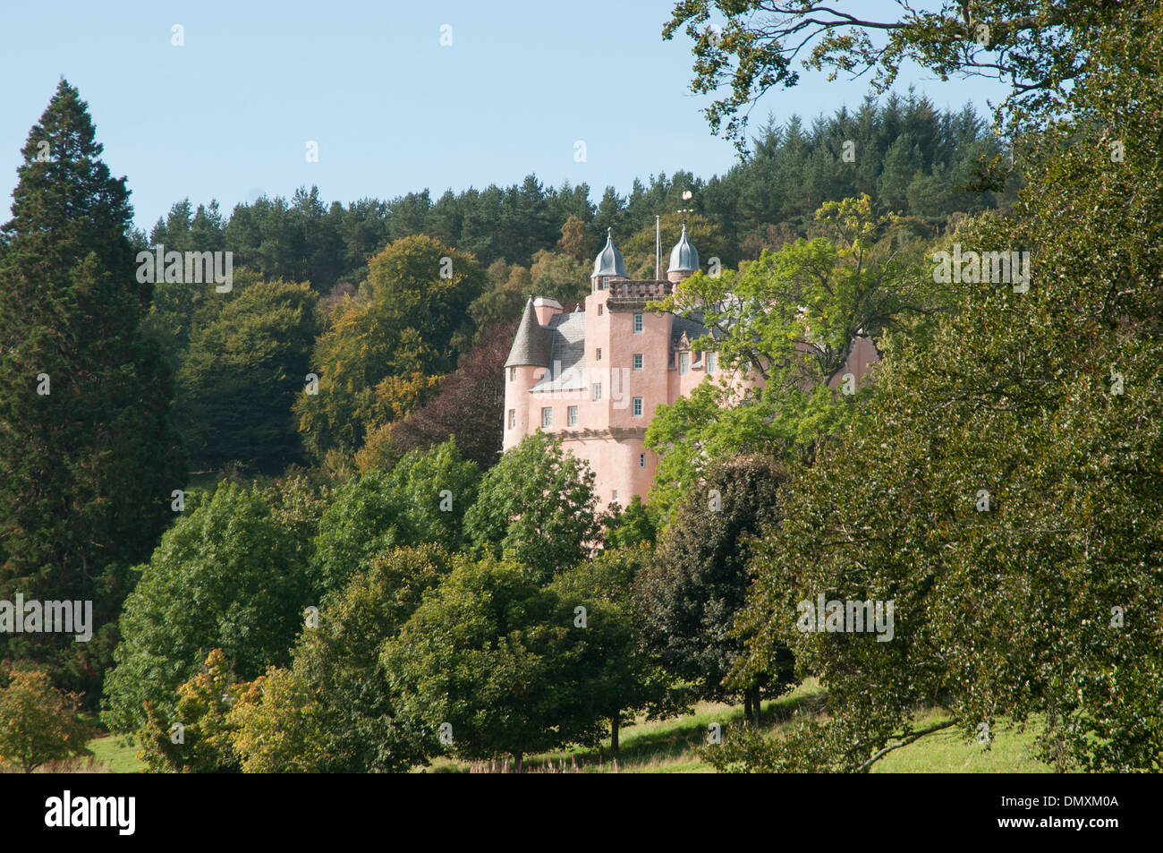 craigievar castle royal deeside a scottish castle Stock Photo - Alamy
