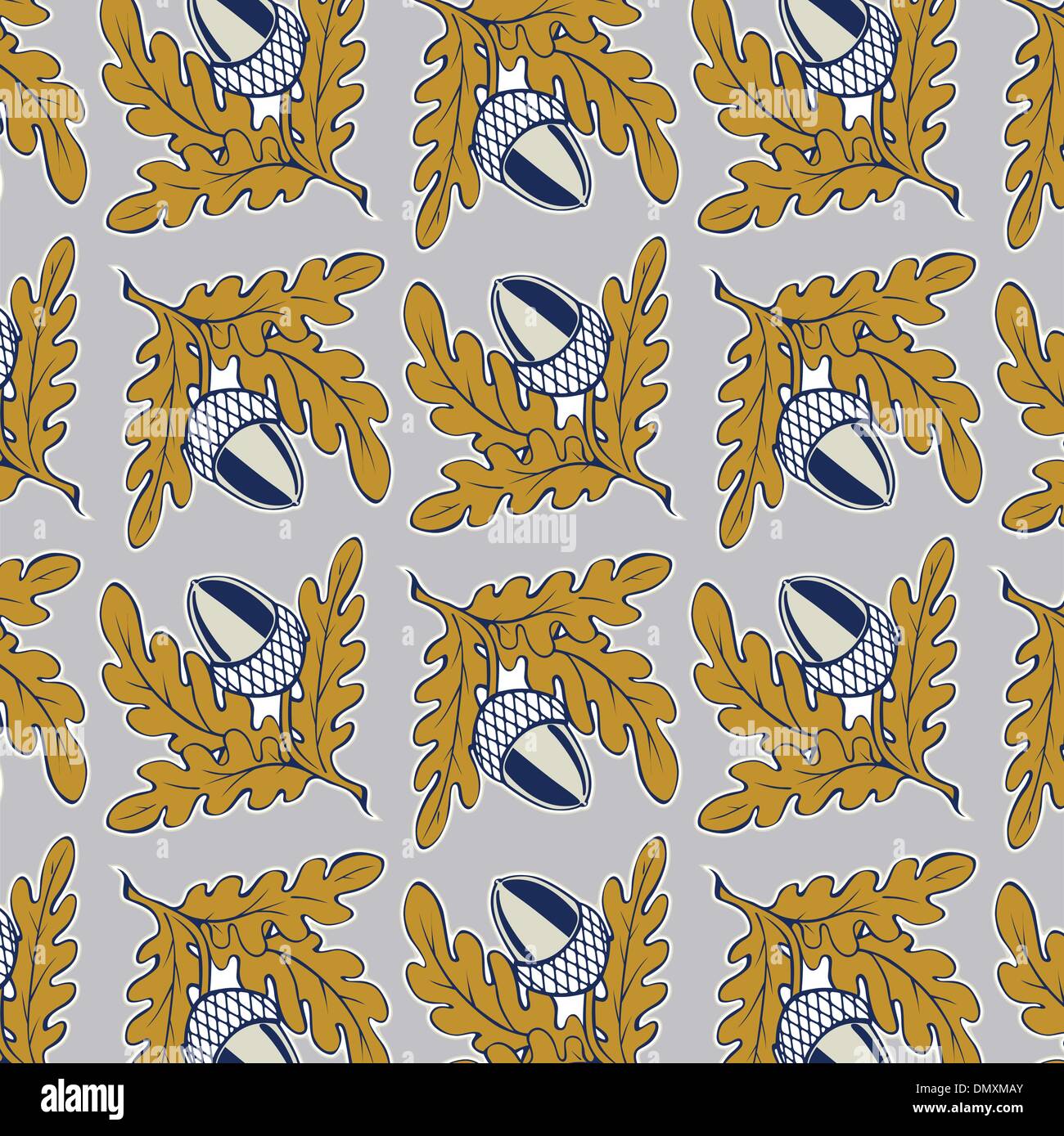 Acorn branch Stock Vector Images - Alamy